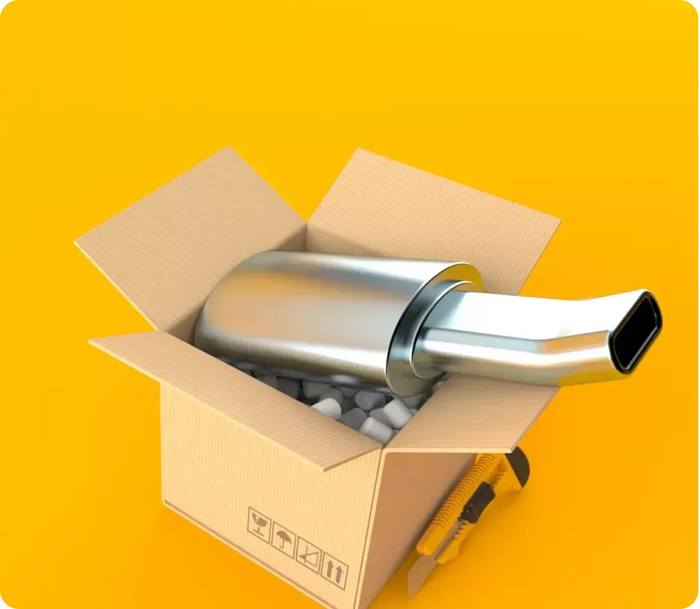 Empaques y cajas para industria Automotriz | ECQM